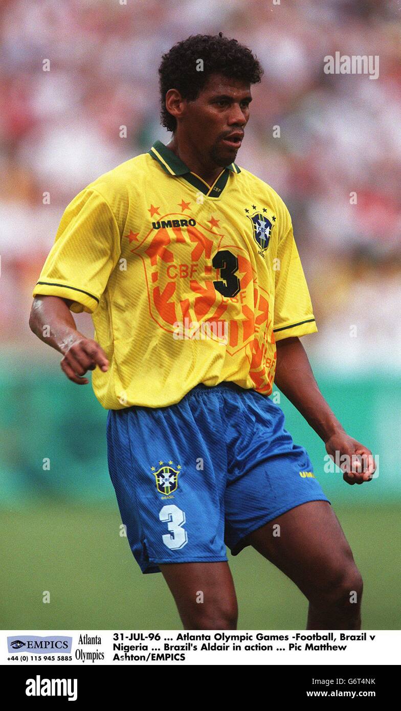 31-JUL-96. Atlanta Olympic Games -Soccer, Brazil v Nigeria. Brazil's ...