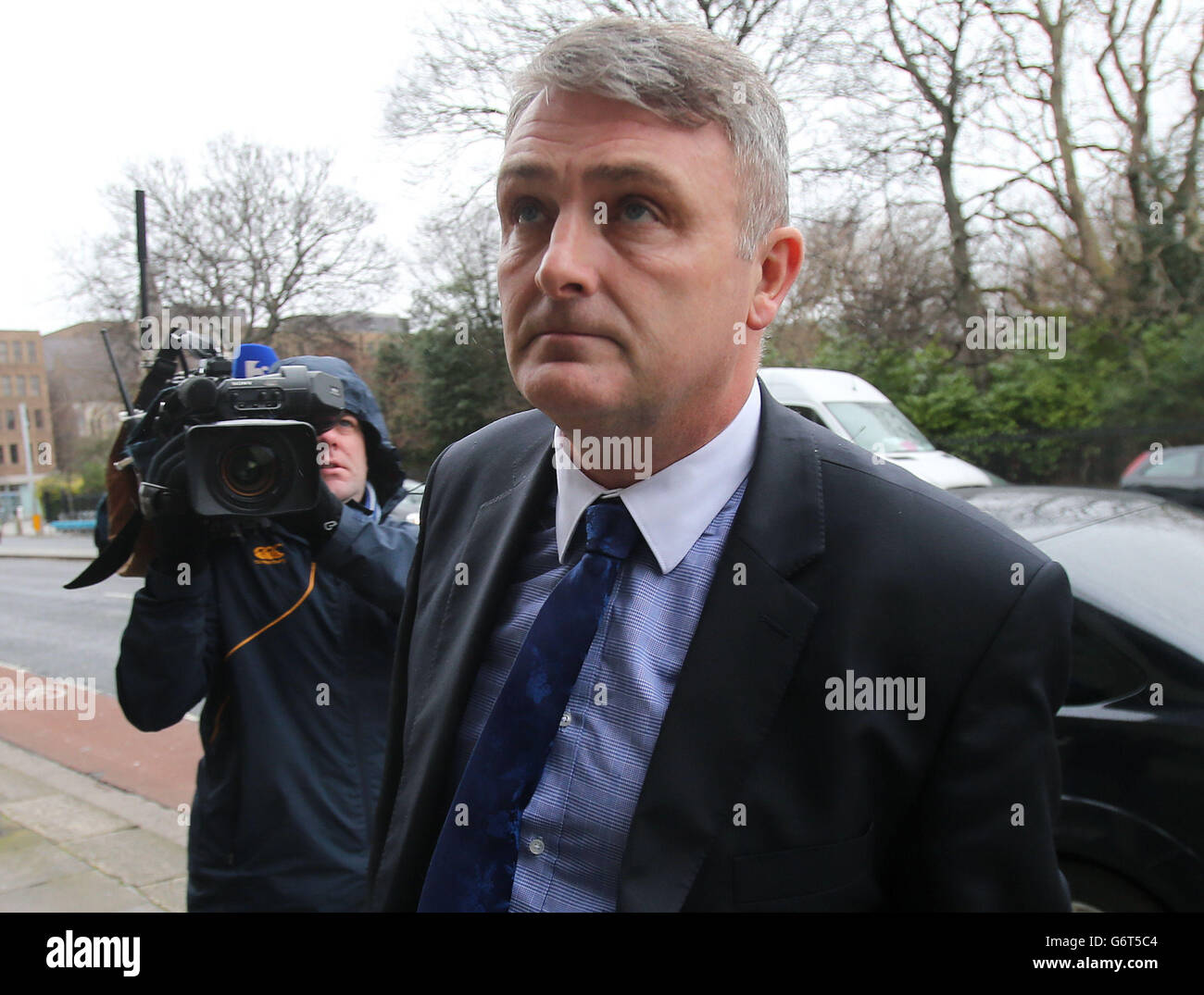 Garda Siochana Ombudsman Chairman Simon O'Brien arrives for a meeting ...