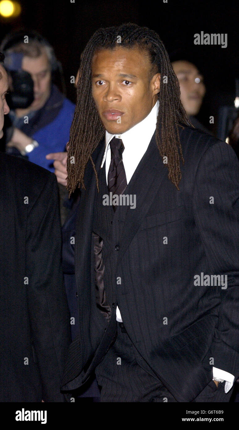 Dutch international Edgar Davids arrives for 100 Years Of FIFA: The ...