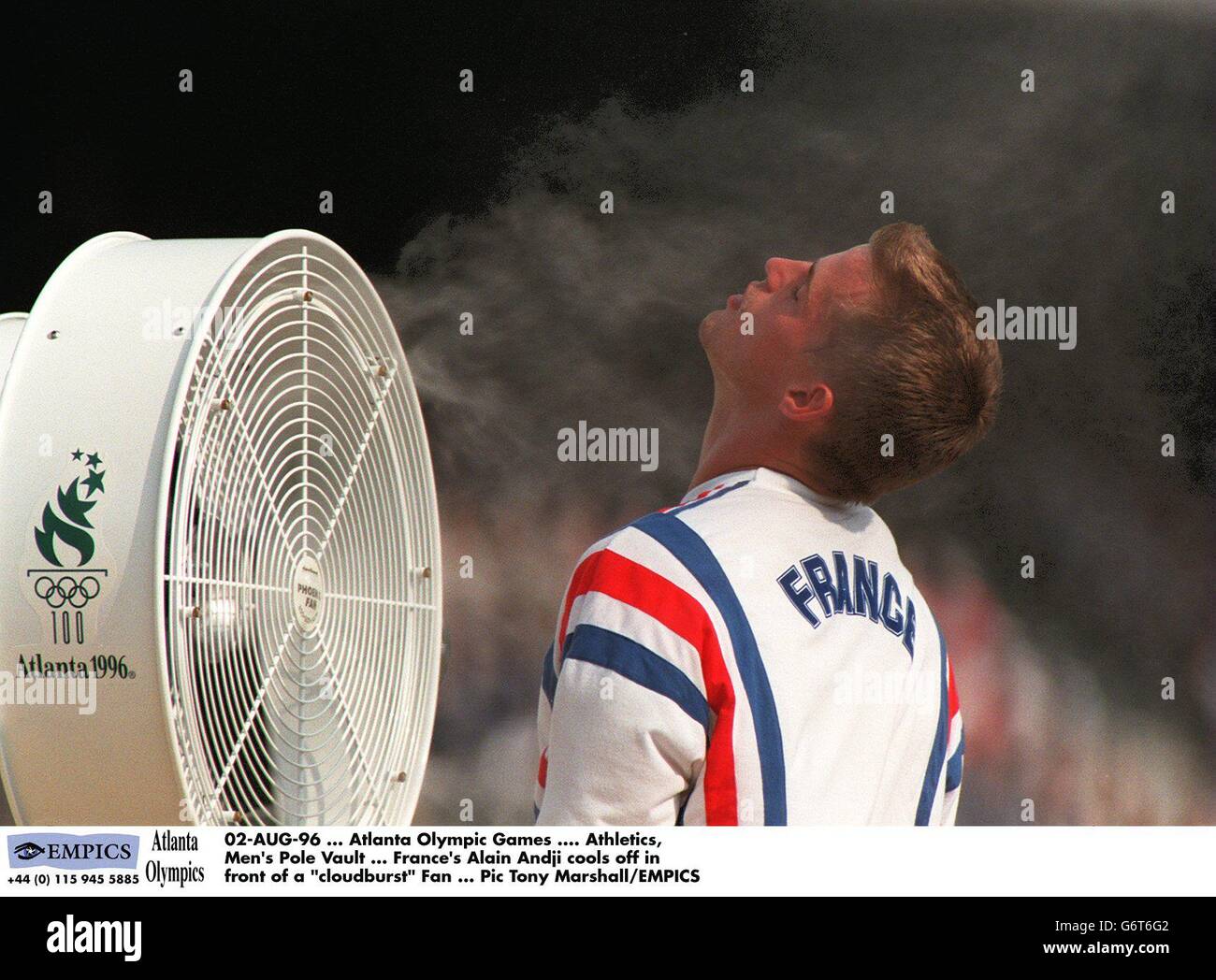 Atlanta Olympic Games - Athletics - Men's Pole Vault. France's Alain ...