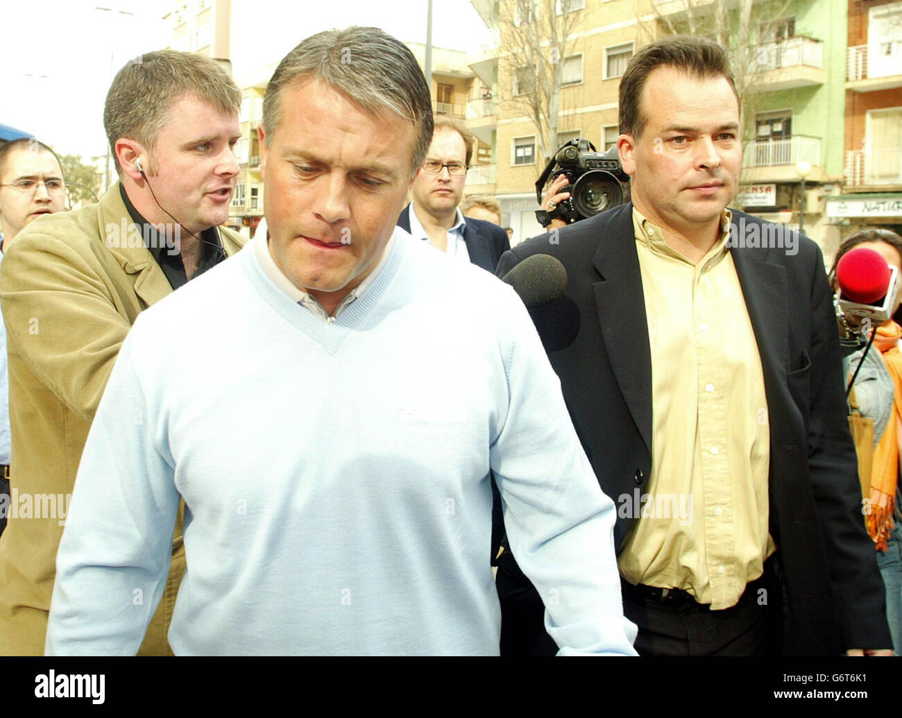 Leicester City manager Micky Adams (left) and Chief Executive Tim ...