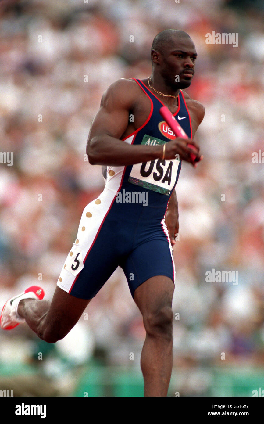 Atlanta Olympic Games ... Athletics 4 x 400m Relay Stock Photo - Alamy