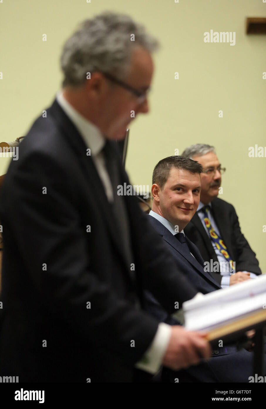 Mr justice seamus tracey left hi-res stock photography and images - Alamy