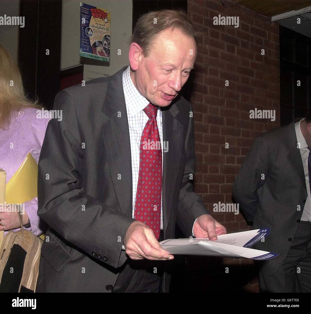 Dr.Peter Kolker, Association Chairman of the Congleton Constituency ...