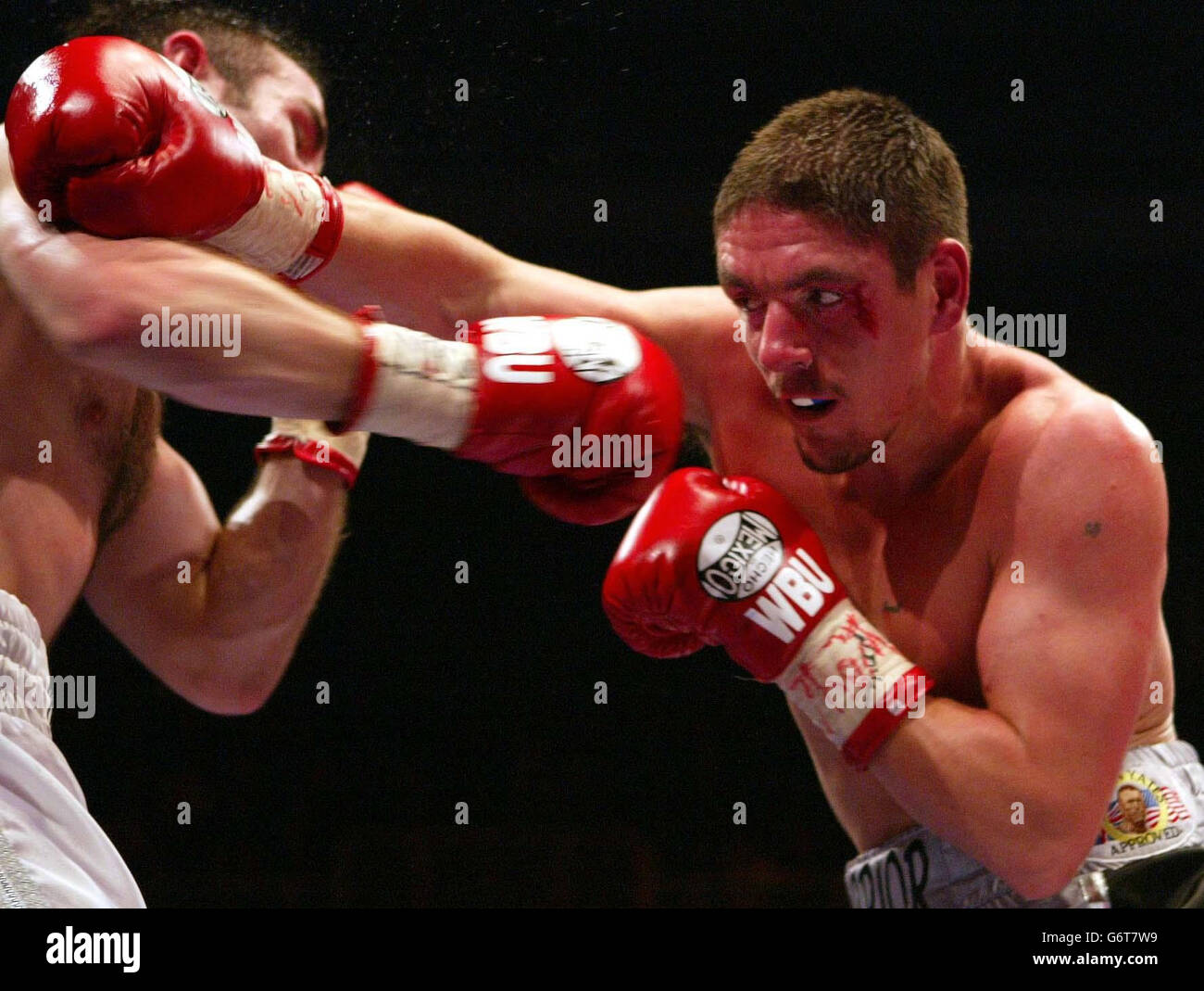 Anthony Farnell (right) and Lawrence Murphy in action during their (WBU ...
