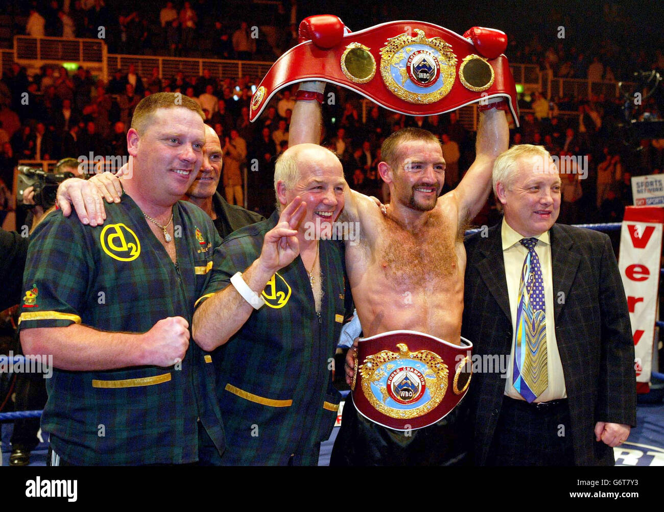 Scott Harrison Celebrates Stock Photo - Alamy