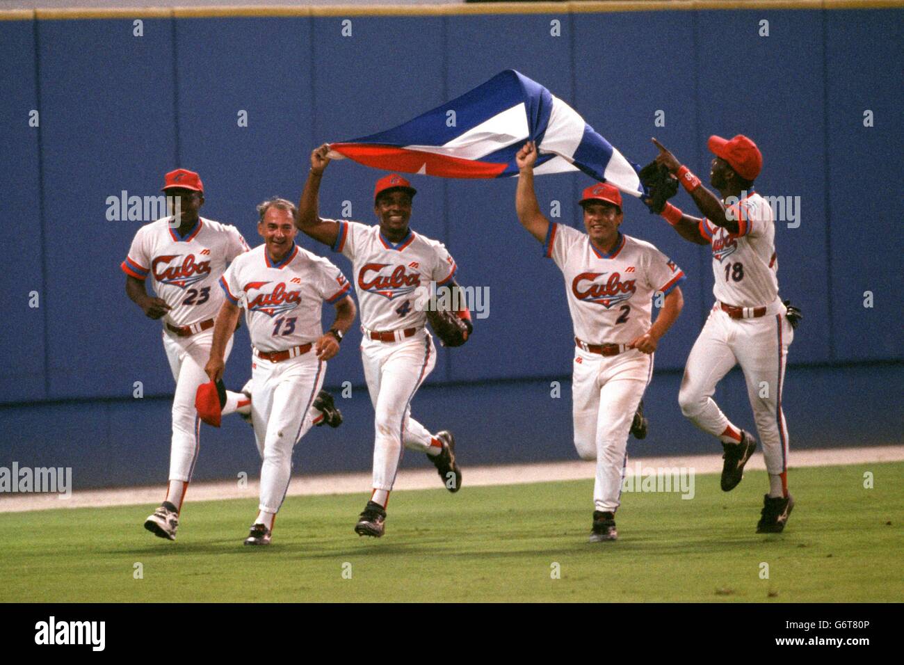 Atlanta Olympic Games .... Baseball Final .... Japan v Cuba Stock Photo ...