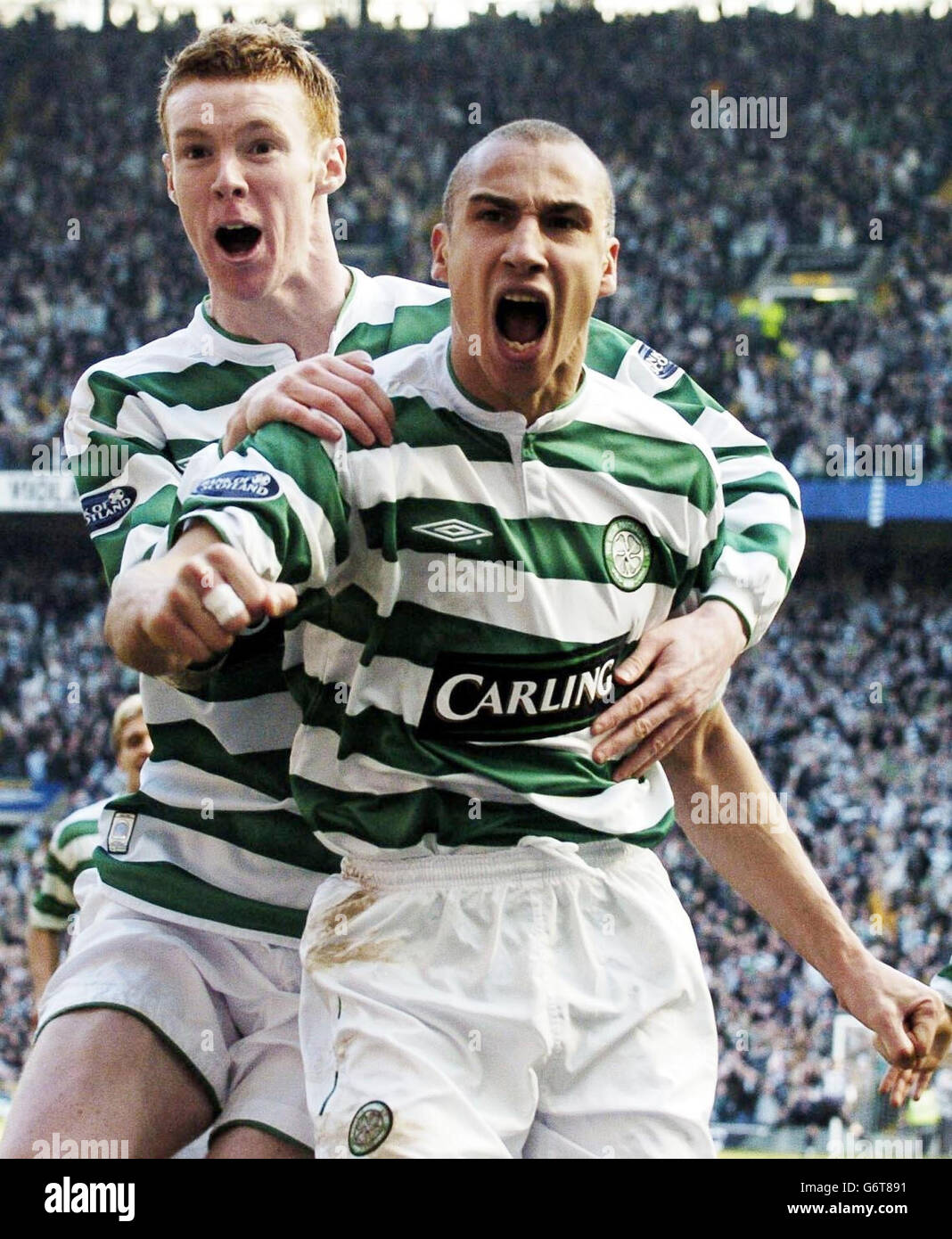 Scottish Cup fifth round Celtic v Rangers Stock Photo - Alamy