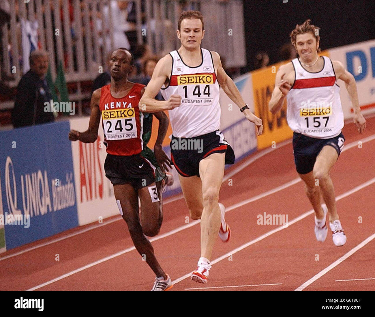Michael East World Indoor Athletics Championships Stock Photo - Alamy