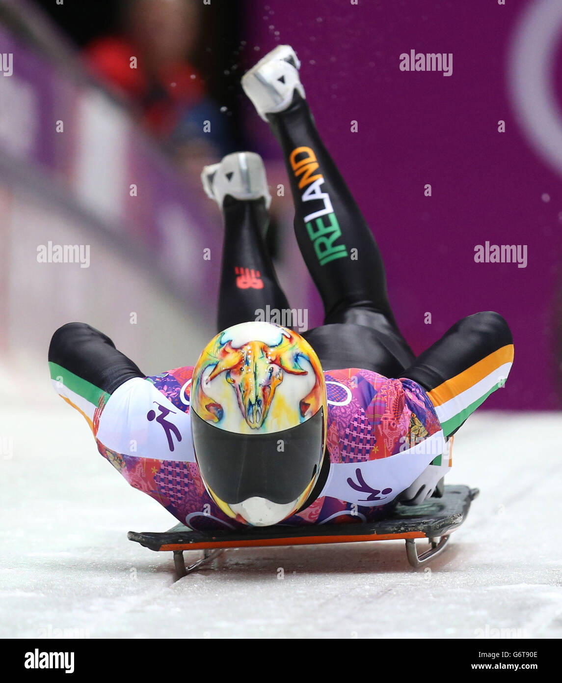 Mens skeleton olympic sliding centre hi-res stock photography and ...