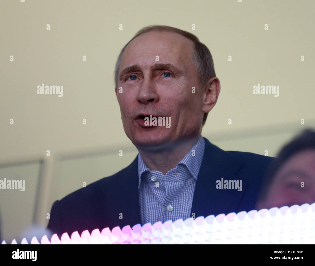 Vladimir putin portrait 2014 hi-res stock photography and images - Alamy