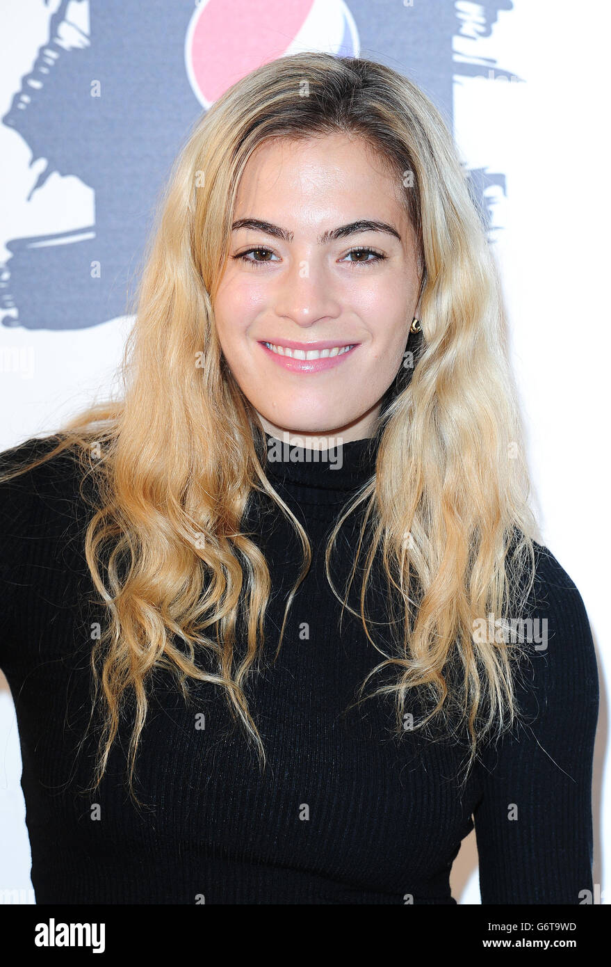 Chelsea leyland attending the pepsi max High Resolution Stock ...