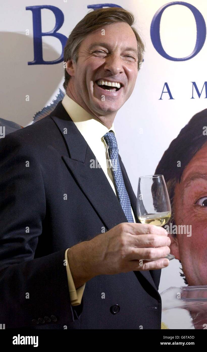 Lord Charles Brocket poses for photographers during the launch his new ...