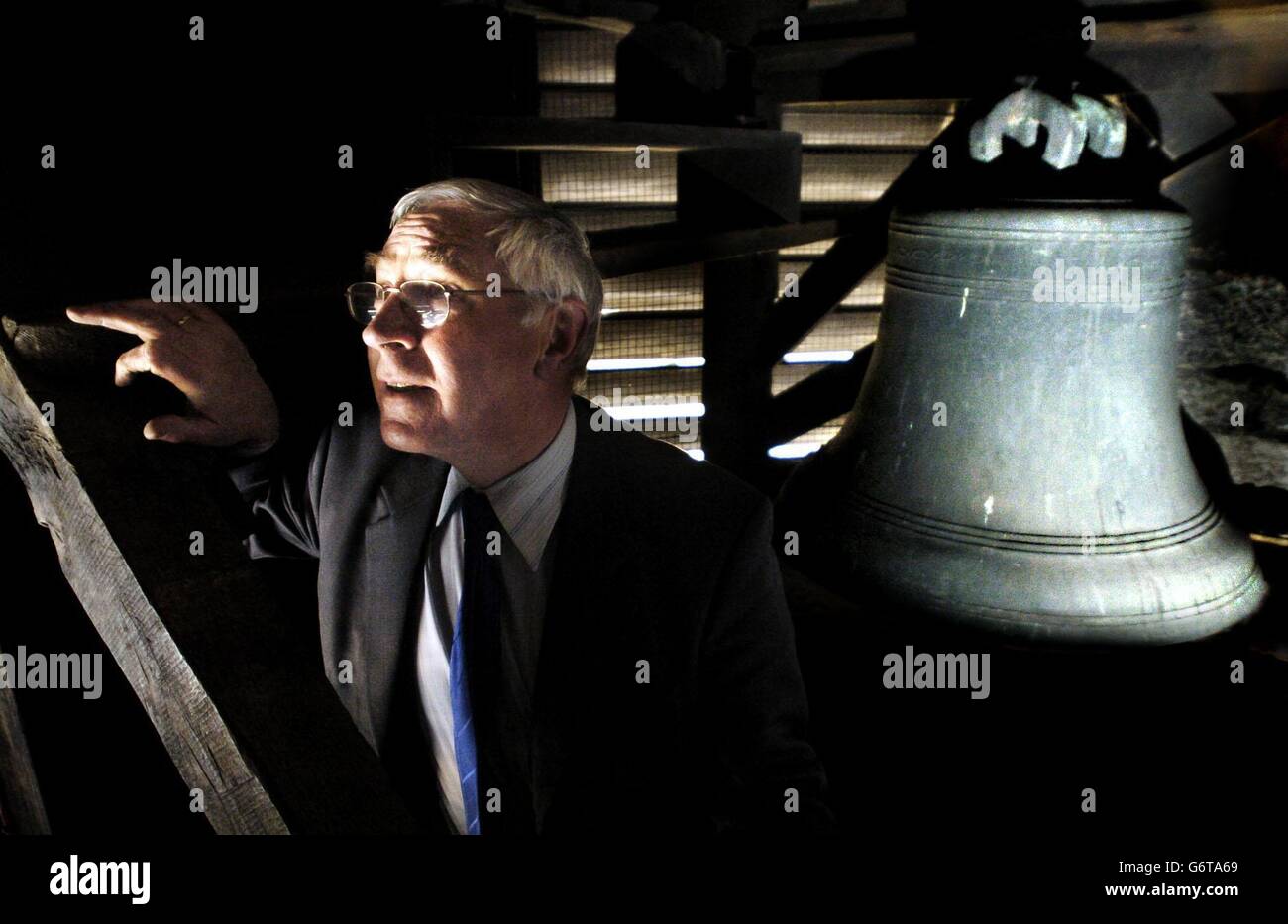 Roderick Campbell peal bells Stock Photo - Alamy