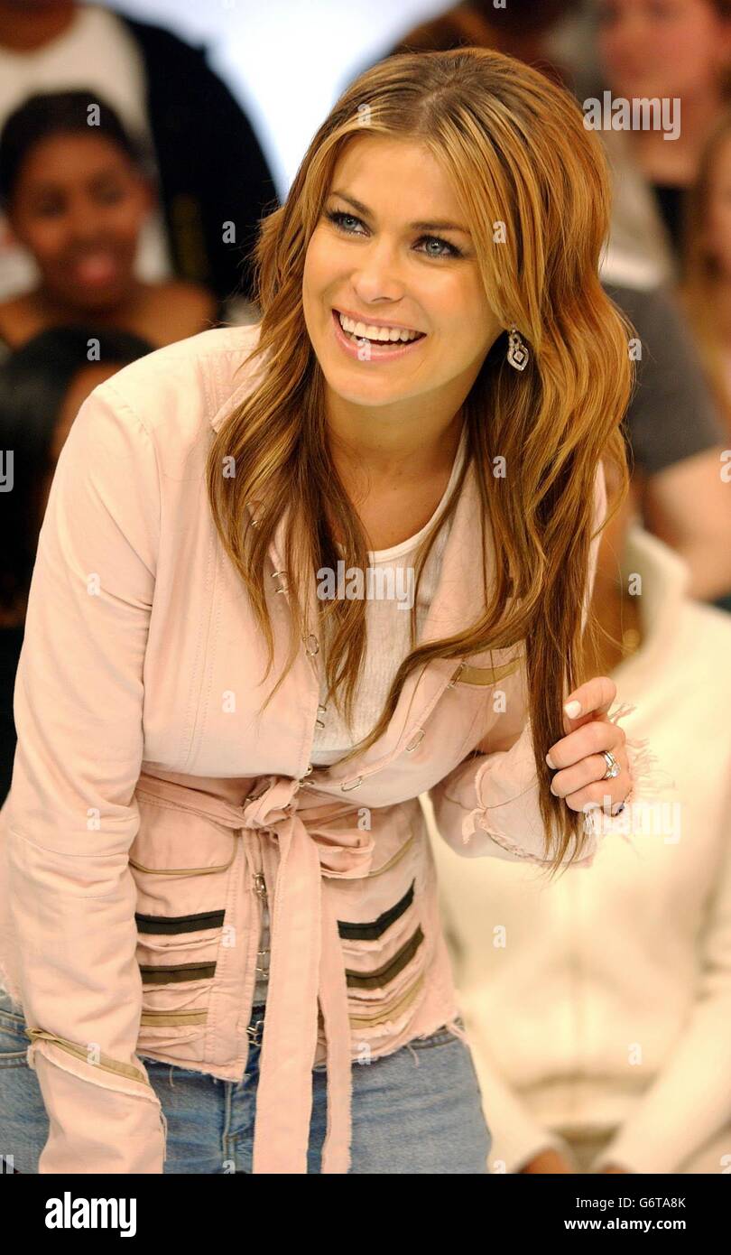 American actress and model Carmen Electra during her guest appearance ...