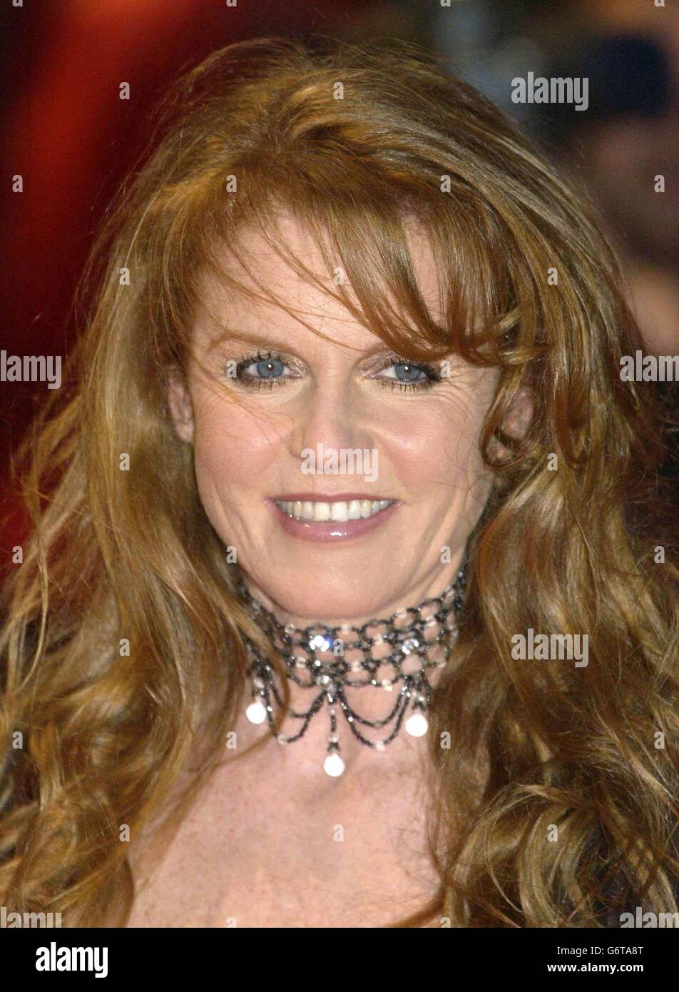 Sarah Ferguson arrives for the Daily Mirror's Pride Of Britain Awards ...
