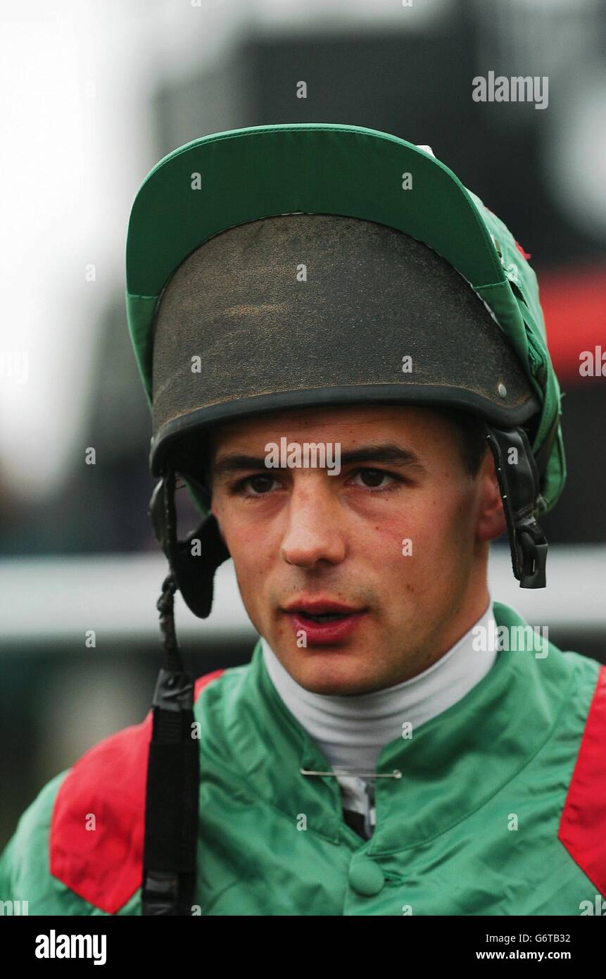 R Walford Jockey Towcester. Jockey Robert Walford at Towcester races ...