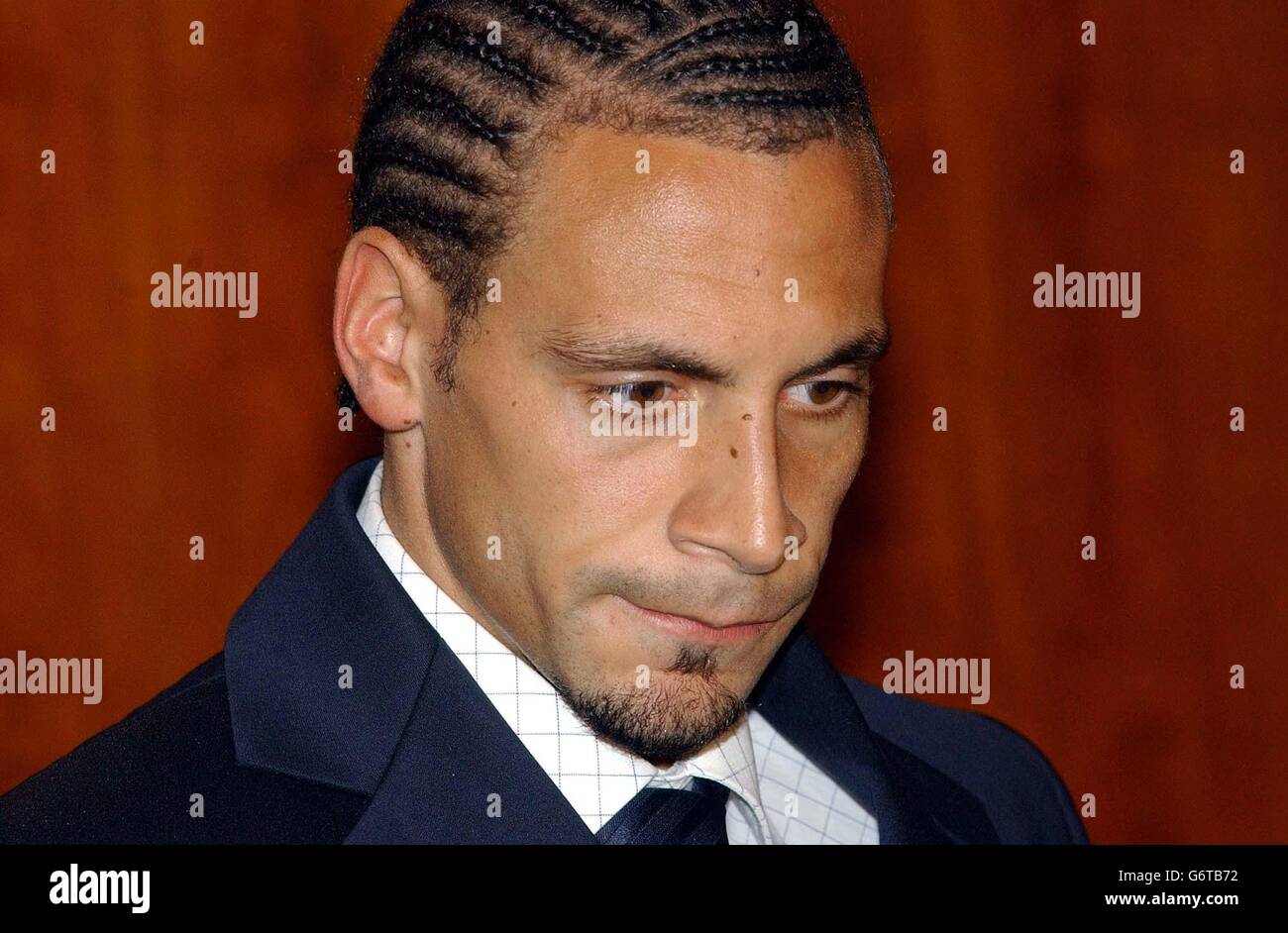 Rio ferdinand hearing hi-res stock photography and images - Alamy