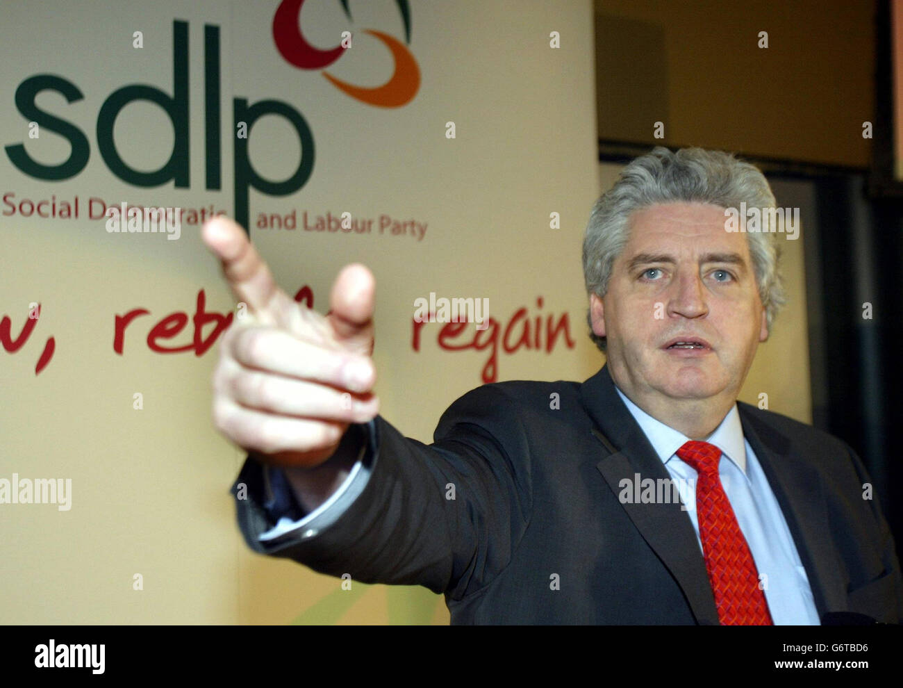 Alasdair mcdonnell sdlp annual conference hi-res stock photography and ...