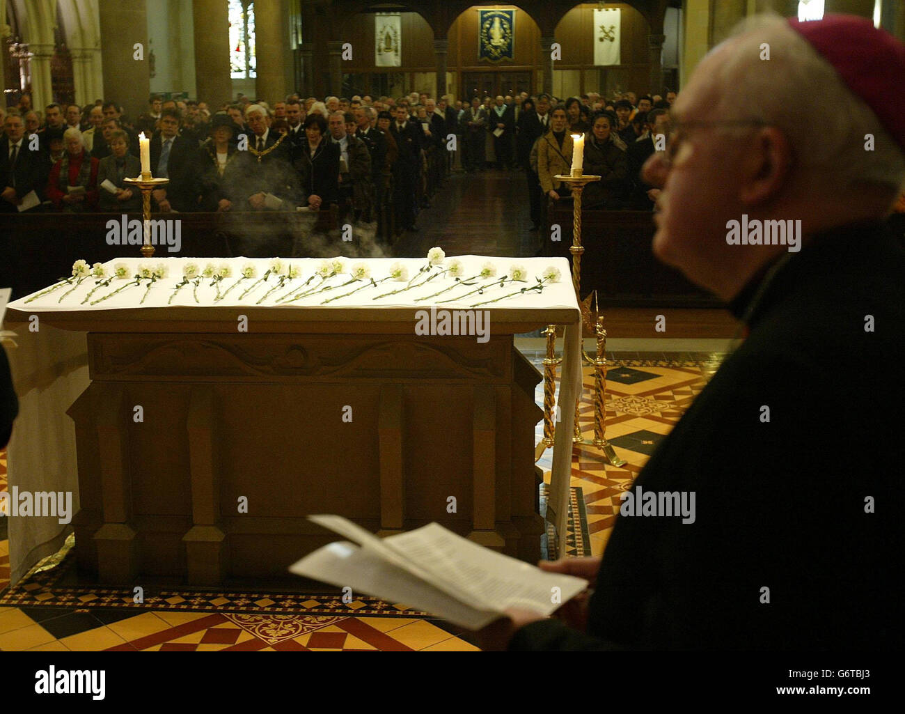 The memorial service for the 20 Chinese cockle pickers who drowned in ...