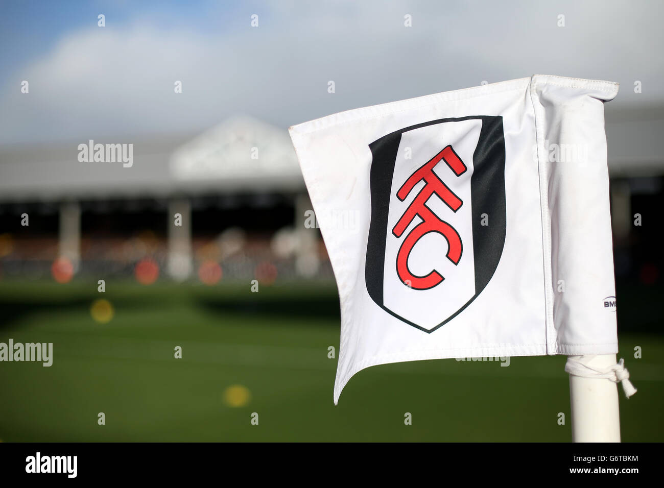 Football flag sign signage general view gv hi-res stock photography and ...