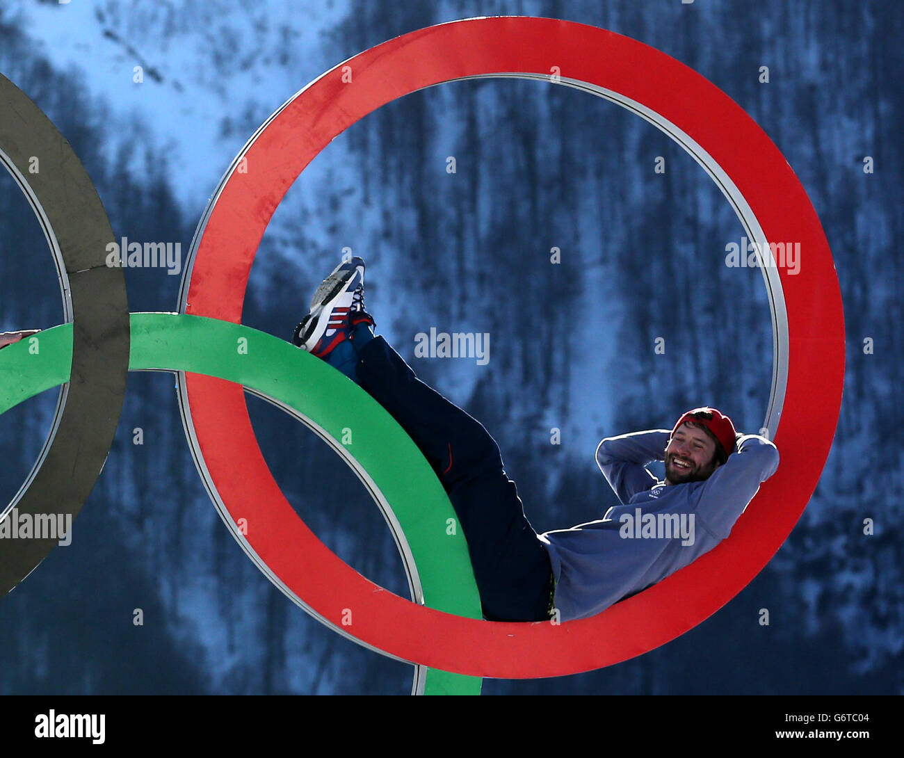 Great Britain's Billy Morgan poses for a photograph in the Olympic ...