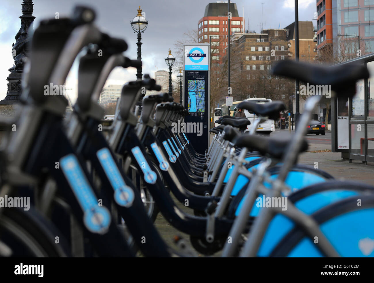 Boris bikes stock. Barclays Cycle Hire bikes popularly known as 'Boris ...