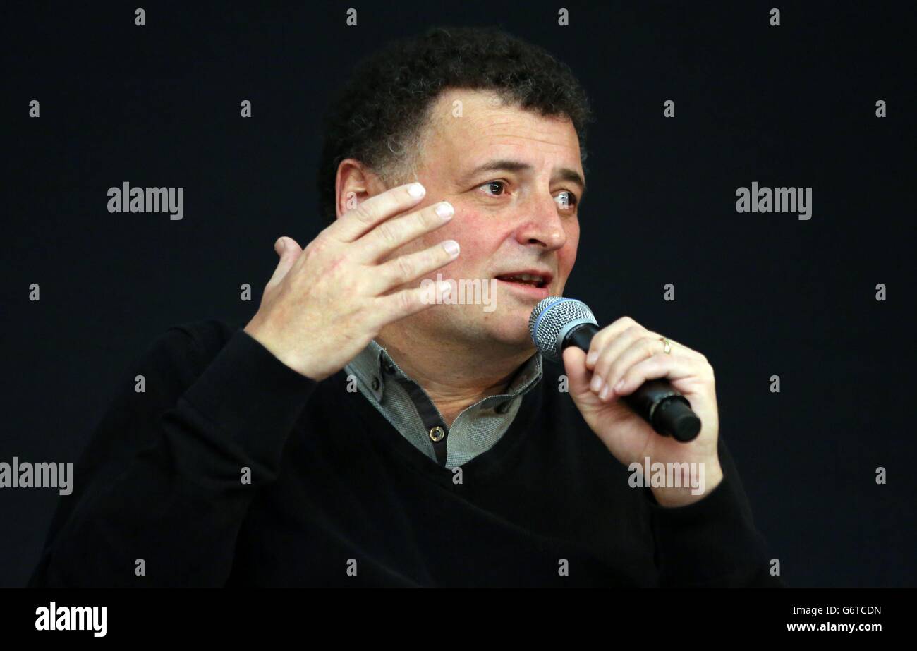 Steven Moffat attending the Meet The Filmmakers: Sherlock event at the ...