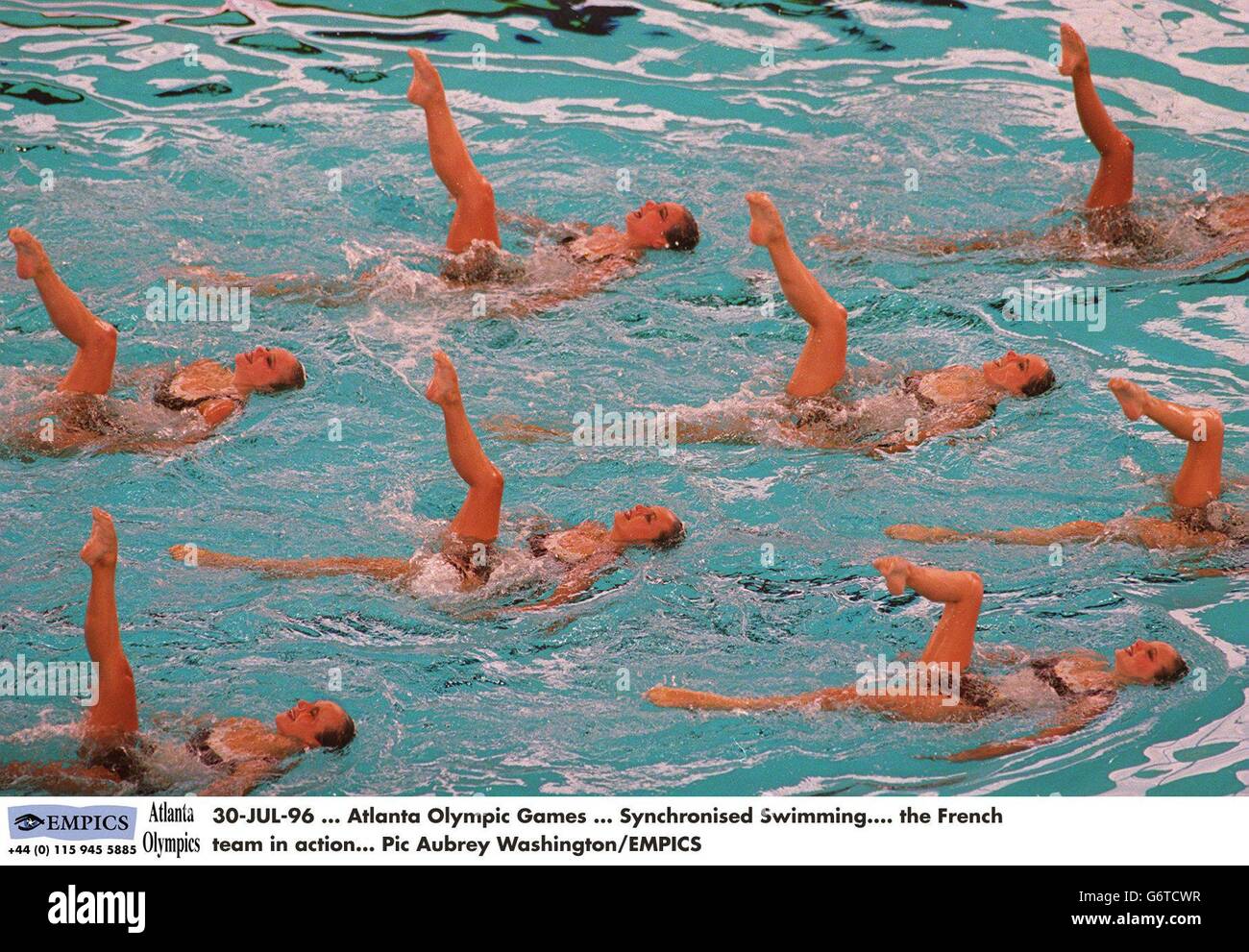 30-JUL-96 ... Atlanta Olympic Games ... Synchronized Swimming. the ...