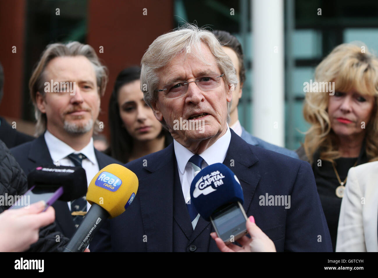 Bill Roache court case Stock Photo - Alamy