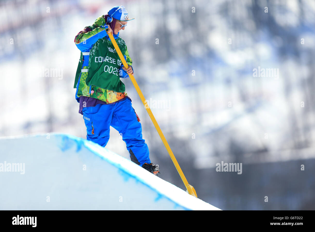 Sochi Winter Olympic Games - Pre-Games activity - Thursday Stock Photo ...