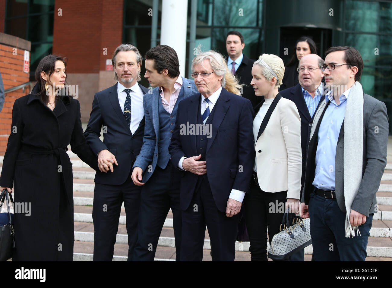 Bill Roache court case Stock Photo - Alamy
