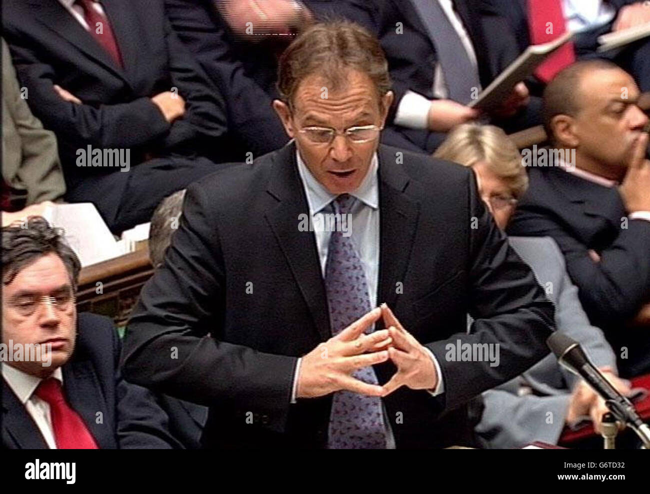 Blair question time commons hi-res stock photography and images - Alamy