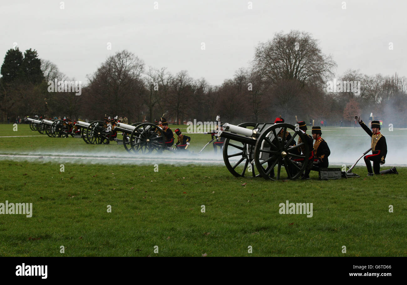 41 Royal Gun Salute Stock Photo - Alamy