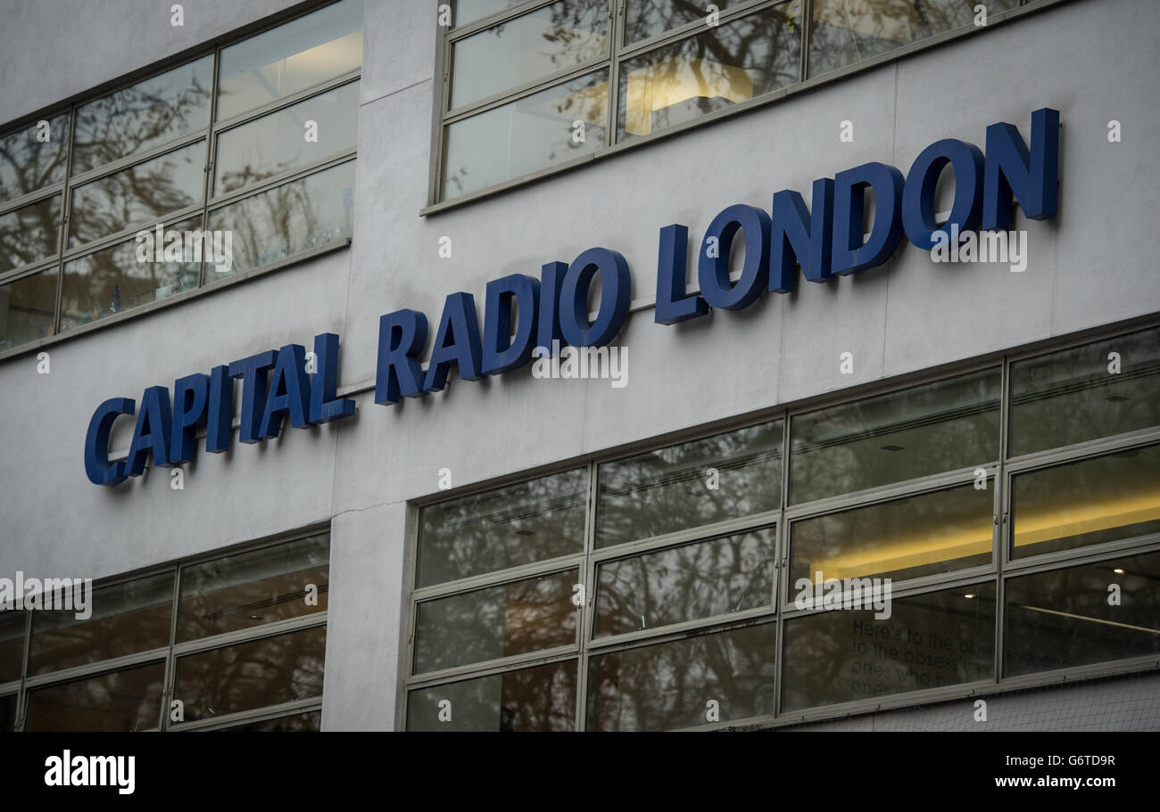 The headquarters of Global Radio in London's Leicester Square today as ...