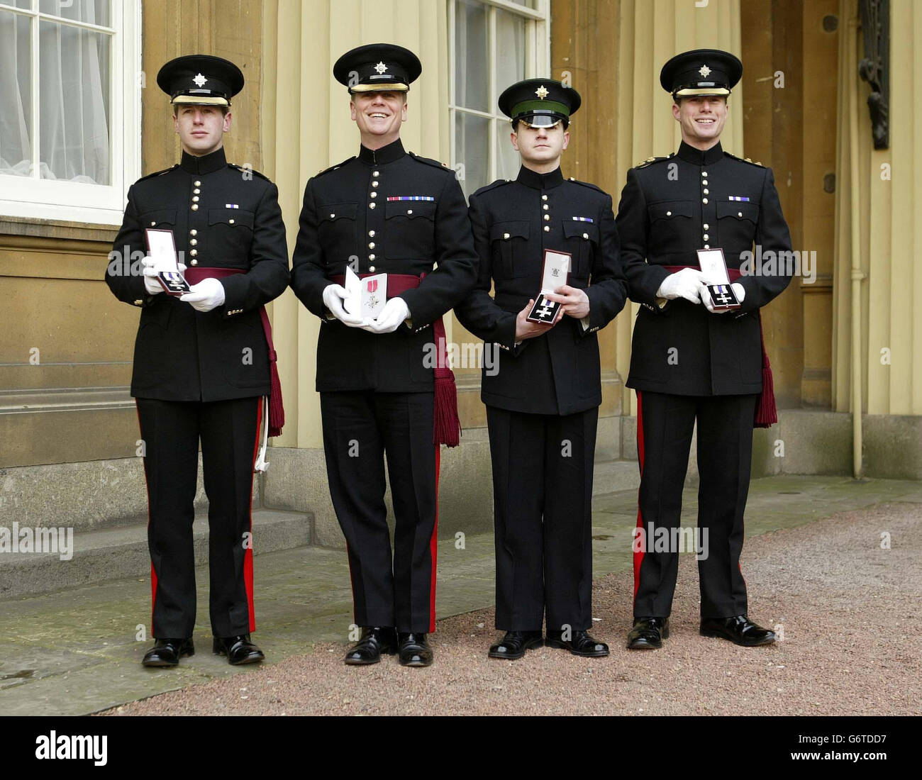 Irish Guards investiture Stock Photo - Alamy