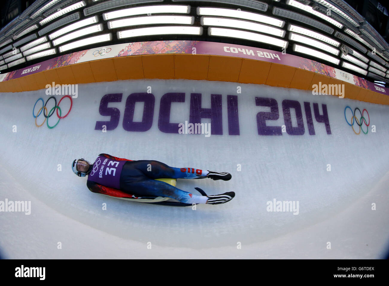 Sochi Winter Olympic Games - Pre-Games activity - Thursday Stock Photo ...