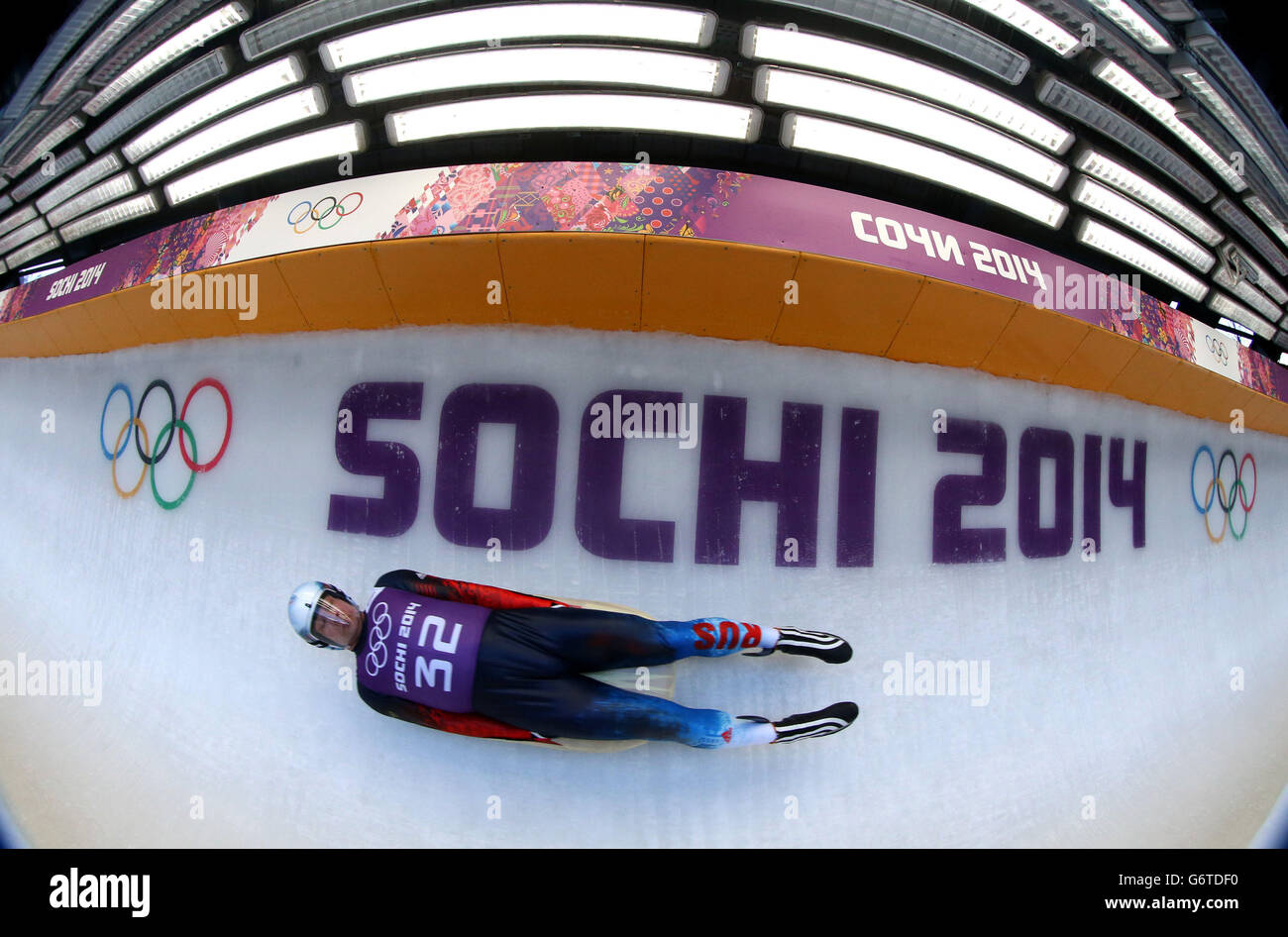Sochi Winter Olympic Games - Pre-Games activity - Thursday Stock Photo ...