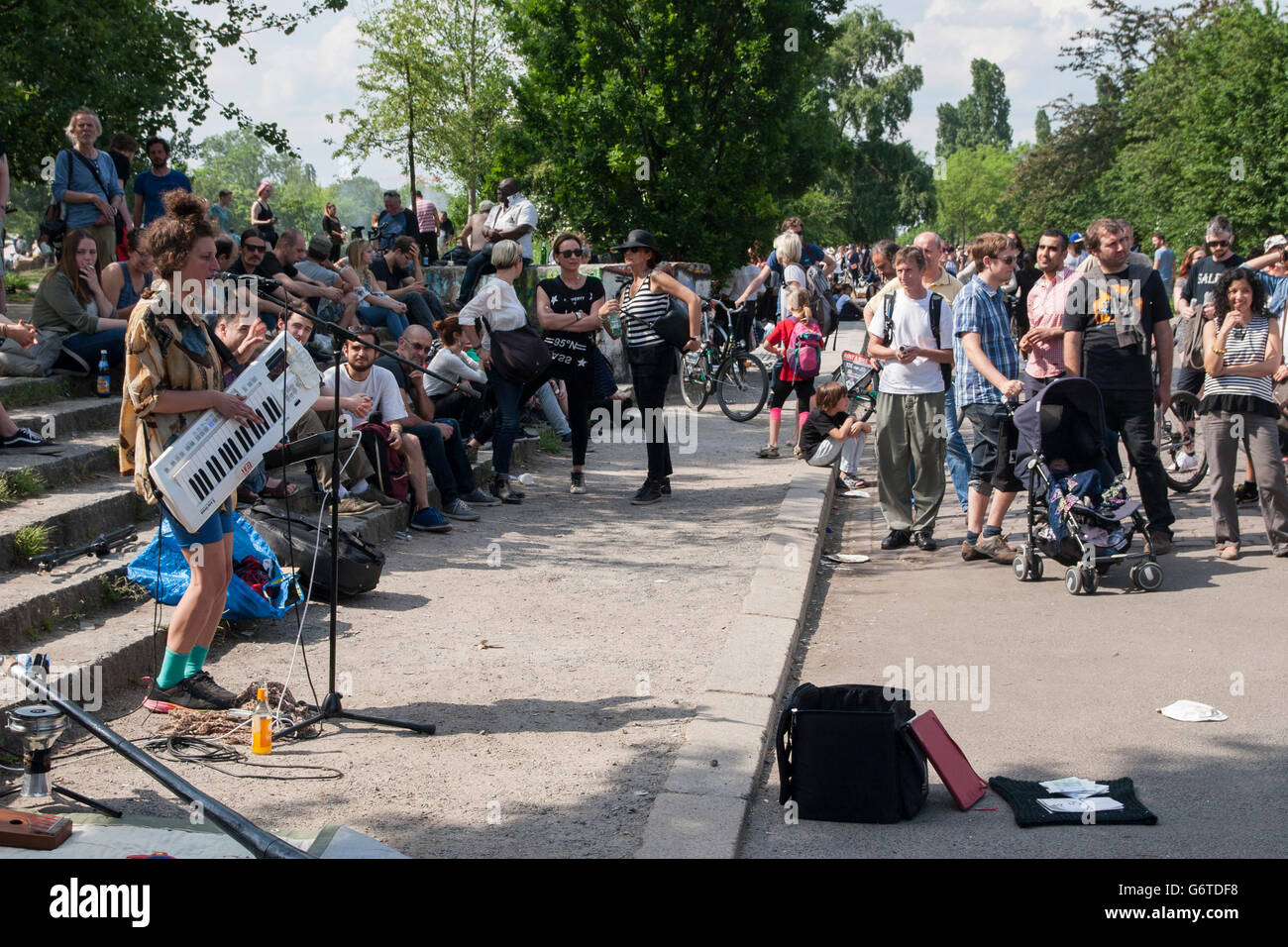 Mauerpark Berlin Germany Stock Photo - Alamy
