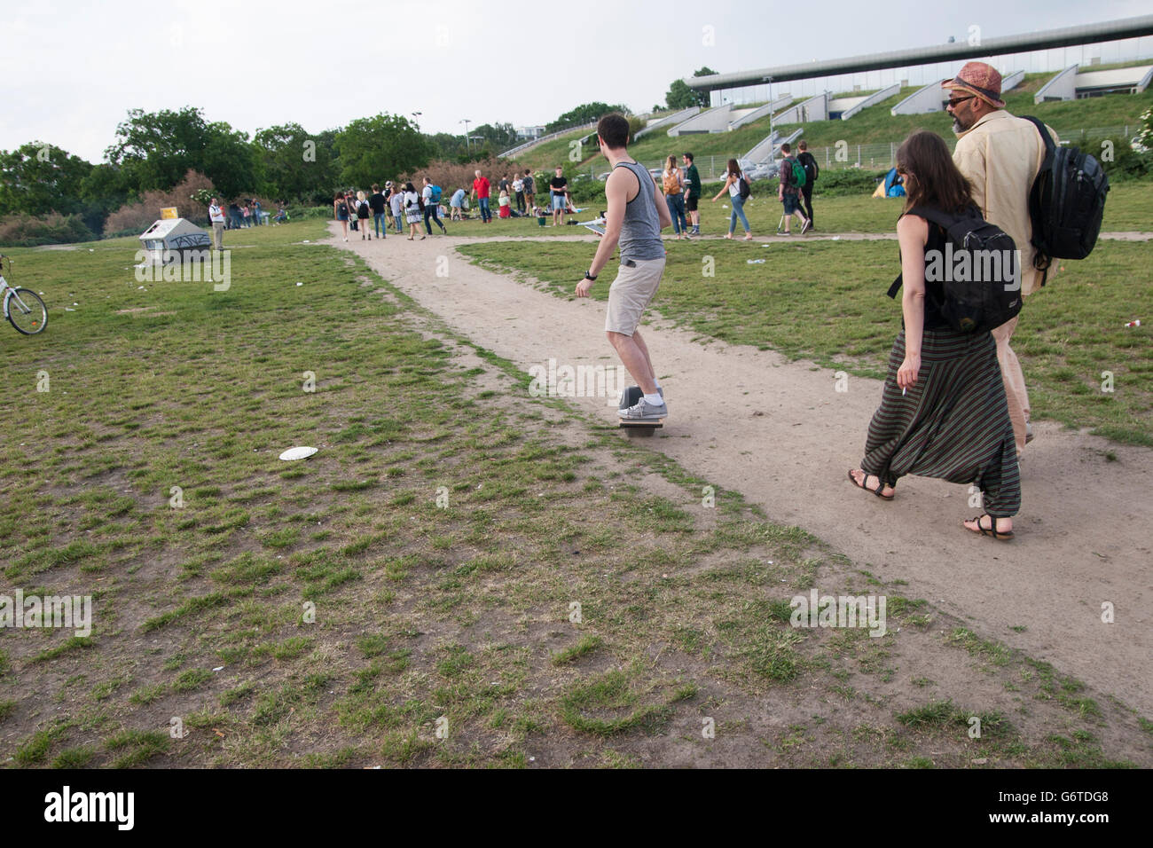 Mauerpark Berlin Germany Stock Photo - Alamy