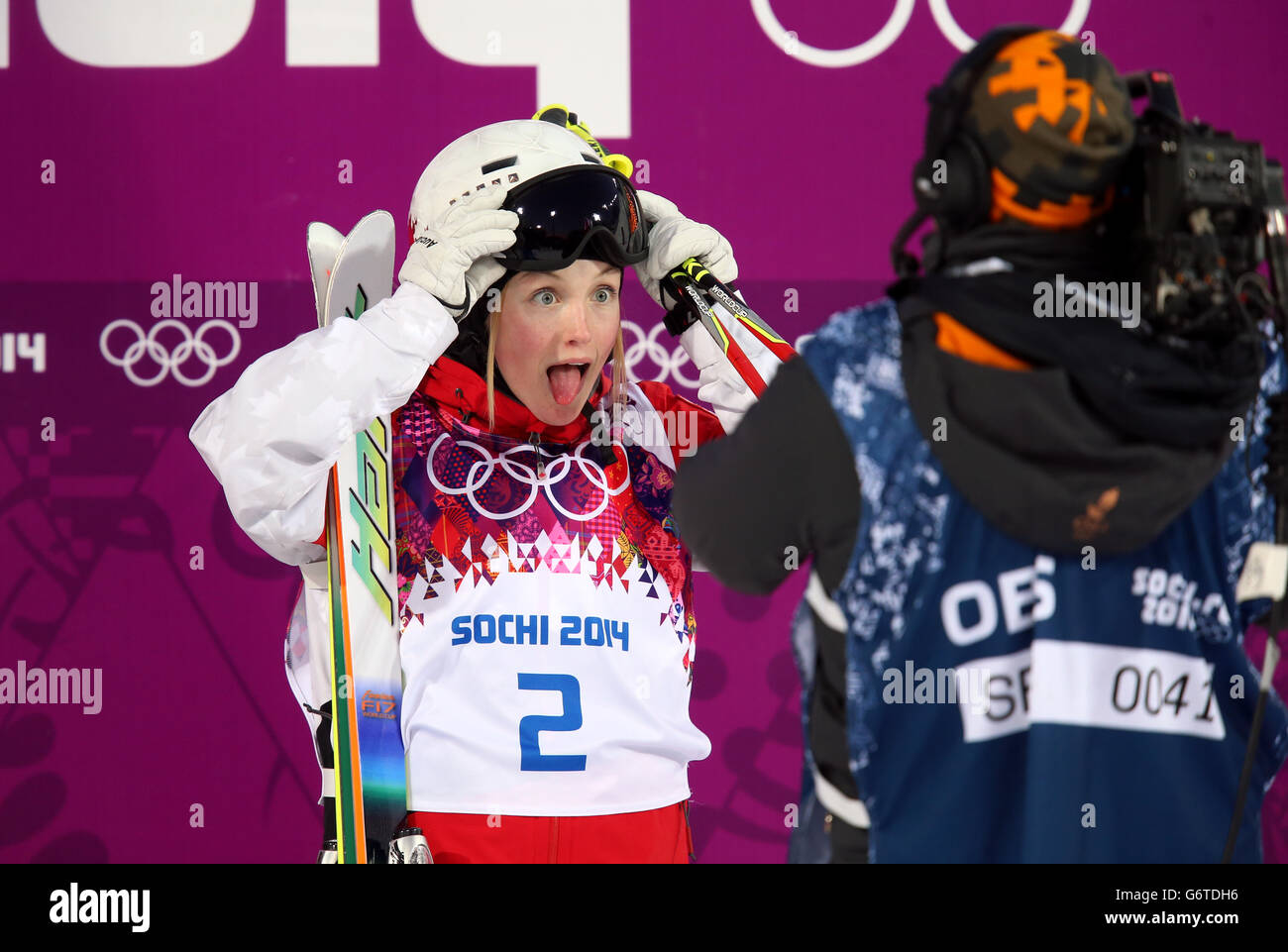 Sochi Winter Olympic Games - Pre-Games activity - Thursday Stock Photo ...