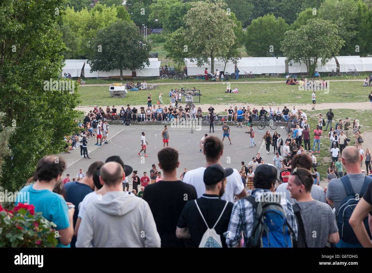Mauerpark Berlin Germany Stock Photo - Alamy