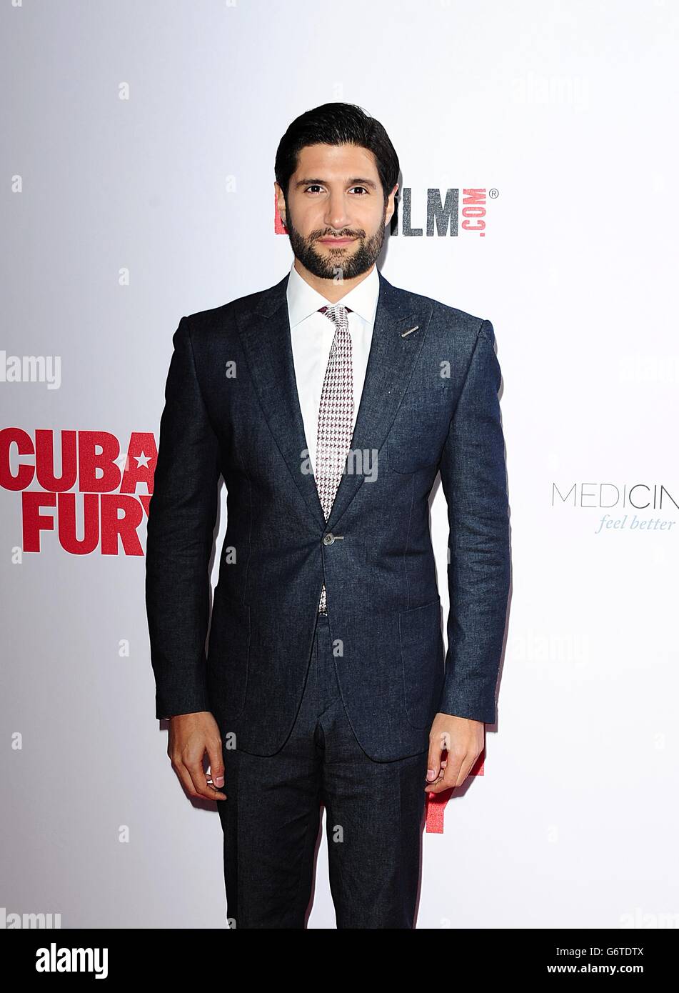 Kayvan Novak attending the World Premiere of Cuban Fury at the Vue West ...