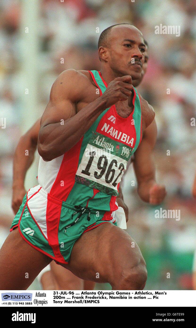 31-JUL-96, Atlanta Olympic Games - Athletics, Men's 200m, Frank ...