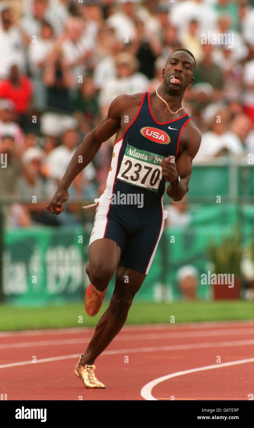 Atlanta Olympic Games - Athletics, Men's 200m Stock Photo - Alamy