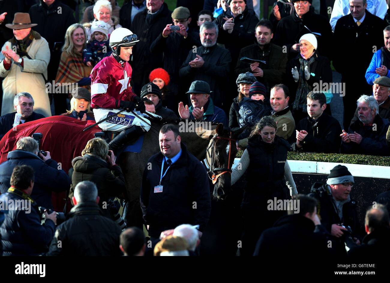 During the hennessy gold cup day at leopardstown racecourse hi-res ...