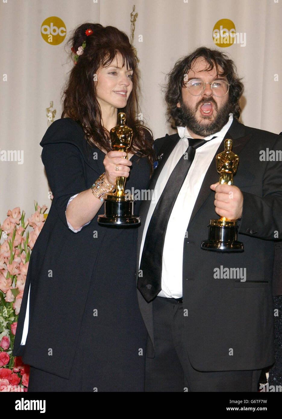 Jackson and Walsh The Oscars 2004 Stock Photo - Alamy