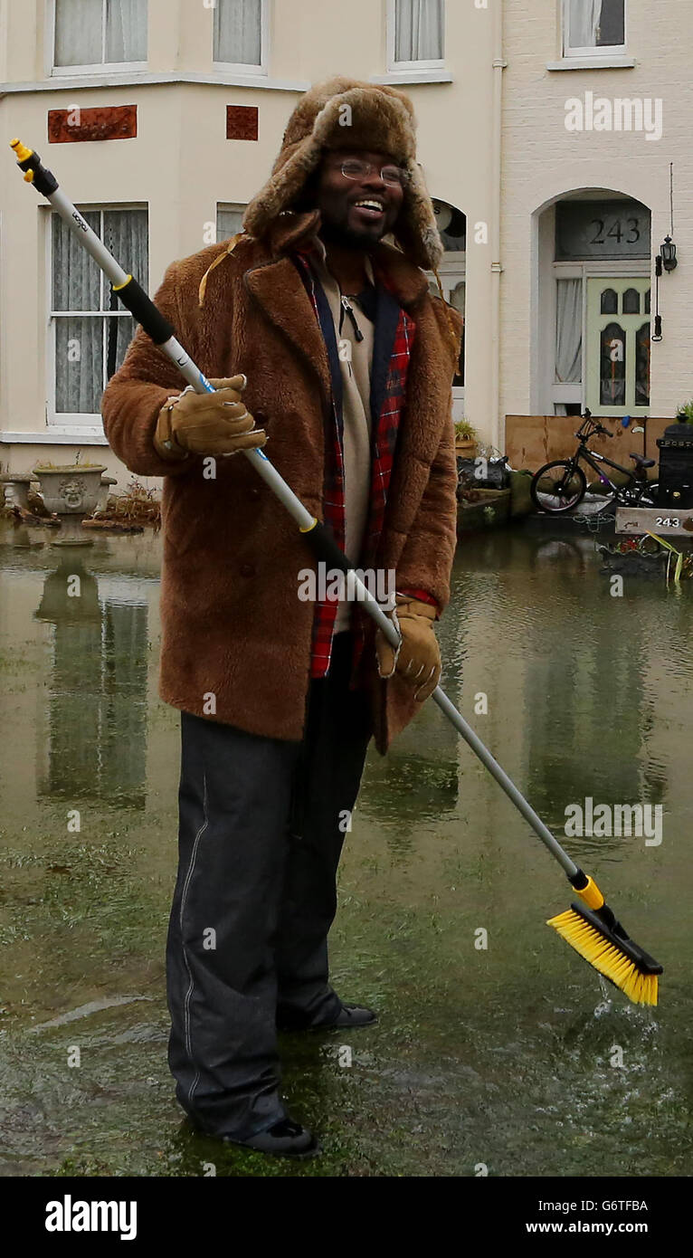 Winter weather Jan 12th Stock Photo - Alamy