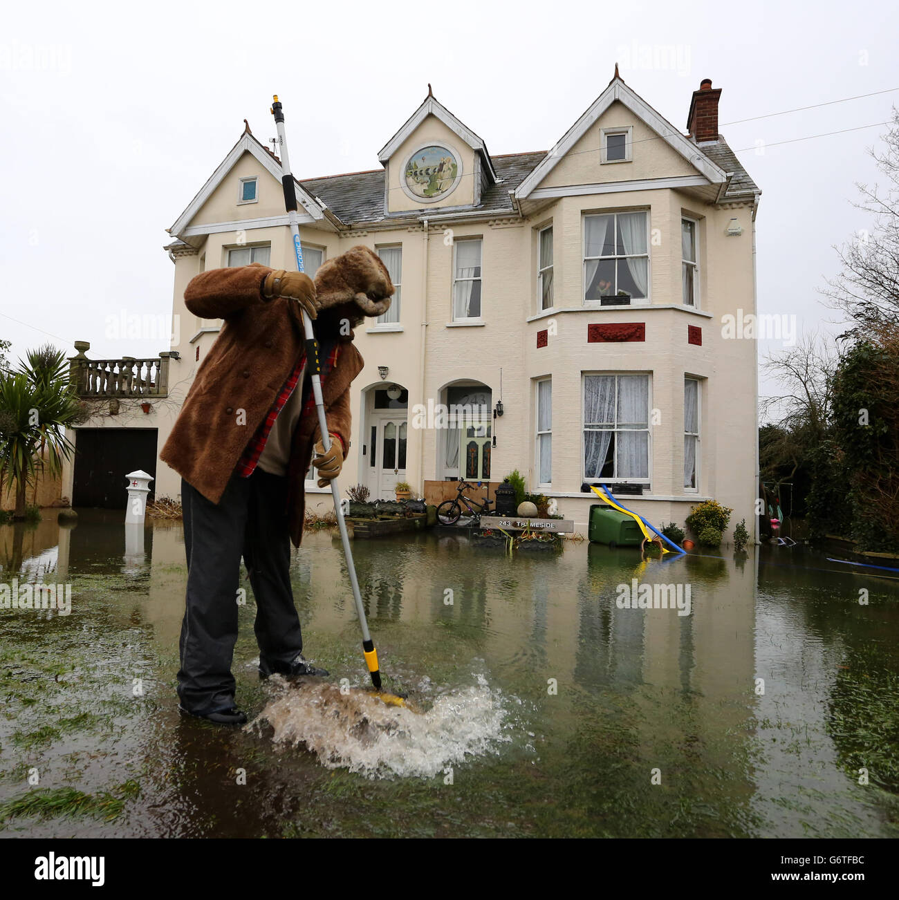 Winter weather Jan 12th Stock Photo - Alamy