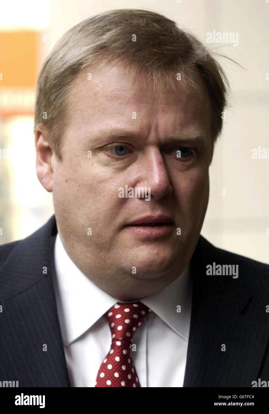 Chief Inspector Ray Higgins, from the Humberside police, arrives at the ...